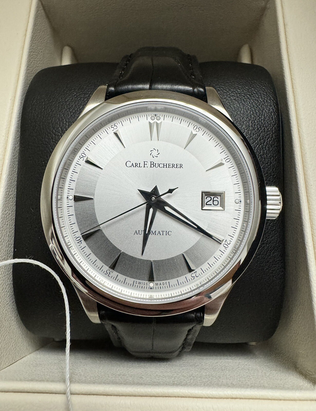 Near Mint! Carl F. Bucherer Manero Autodate “John Wick” Watch- 00.10908 ...