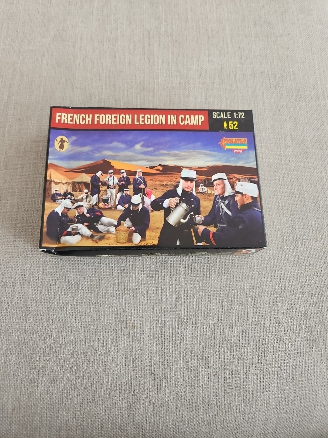 Strelets-M #M146 French Foreign Legion in Camp 52 Figures Light Blue 1/72 Scale | eBay