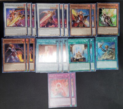 Yu-gi-oh! TCG Infernoble Knight Deck Core YUGIOH! 20 Cards OLIVER NM | eBay
