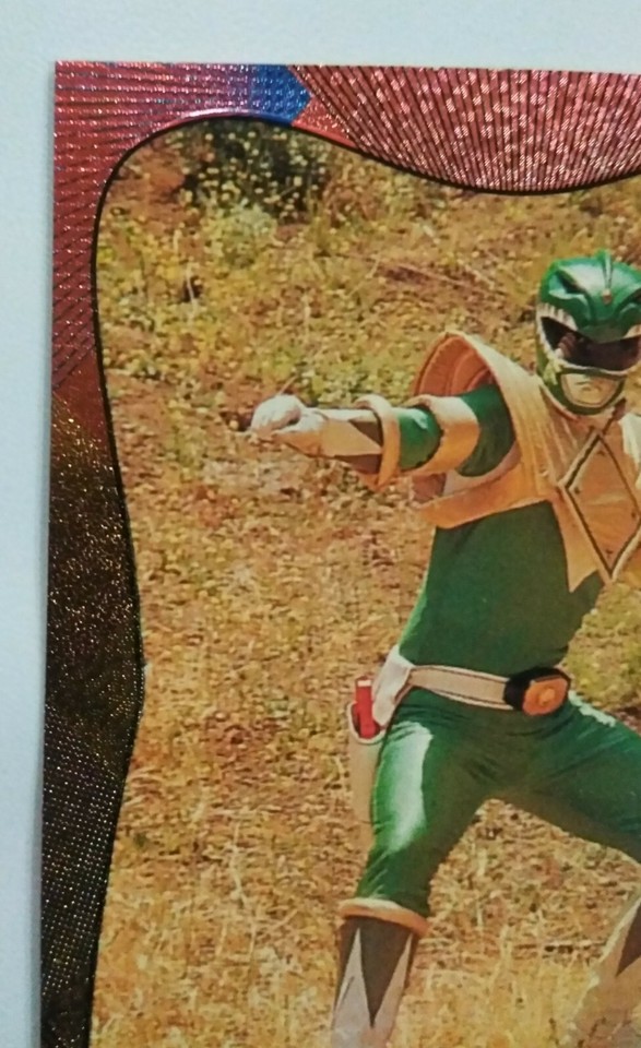 Mighty Morphin Power Rangers Series 2 The Green Ranger 122 Hologram | eBay