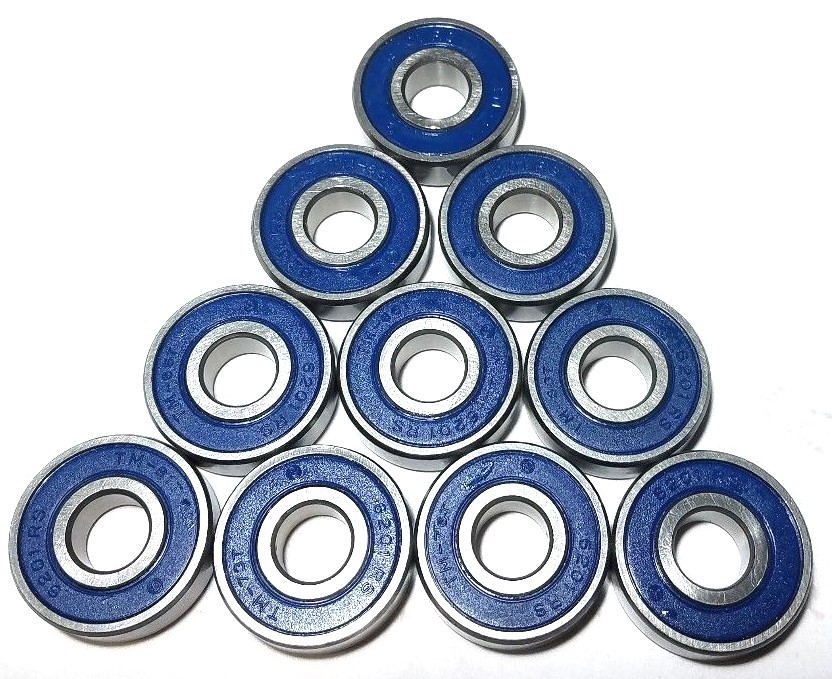 6201-RS C3 PREMIUM SEALED BALL BEARING 12X32X10MM (QTY 10) NEW | eBay