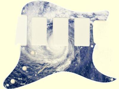 Pickguard Custom to fit Fender Stratocaster Graphic HHH 1 Hole ...