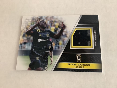 2022 Topps MLS Soccer Relics GYASI ZARDES R-GY | eBay