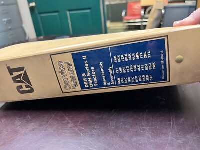Caterpillar D6H D6H Series II Tractors Service Repair Manual Diss ...