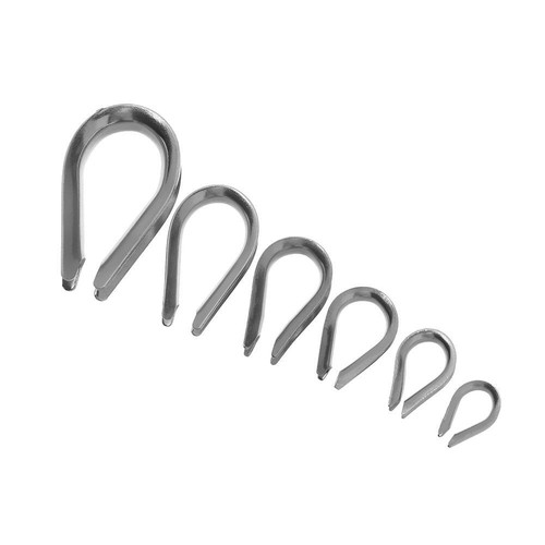 M2 To M8 Stainless Steel Thimbles Rope Connecting Head Rigging Wire m2-to-m8-stainless-steel-thimbles-rope-connecting-head-rigging-wire