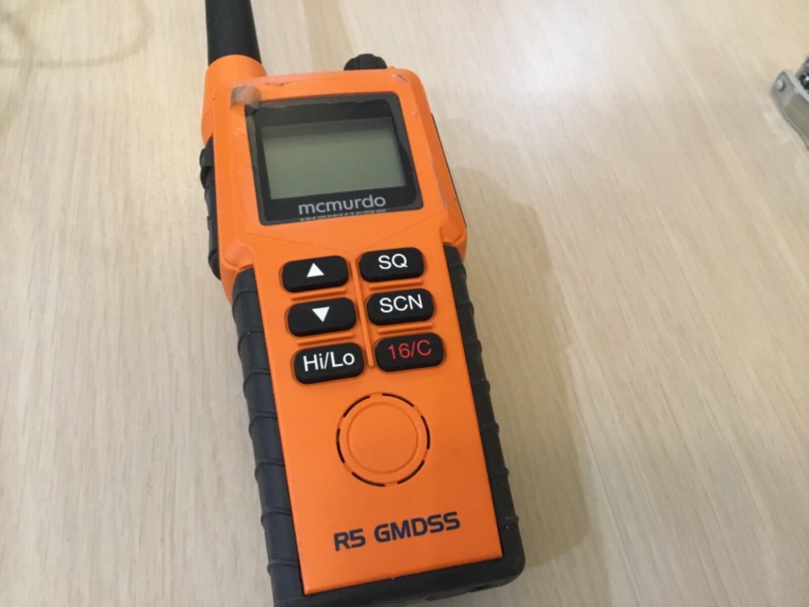 McMurdo R5 GMDSS VHF Handheld Radio,Used | eBay