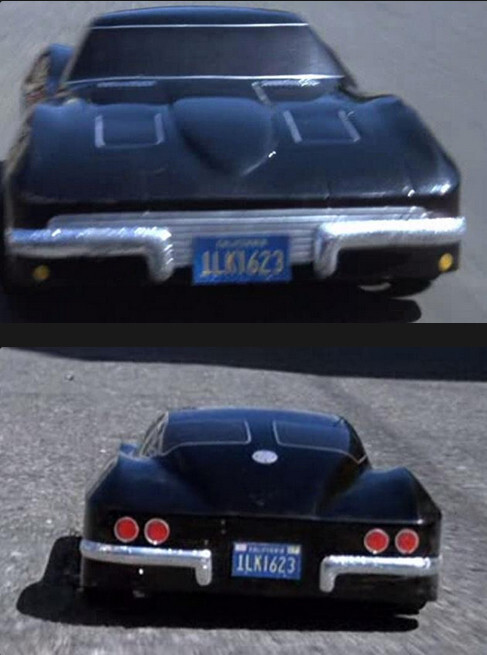 #10218 - 1/10 Vintage PARMA '63 Corvette Dirty Harry Dead Pool CLEAR RC ...