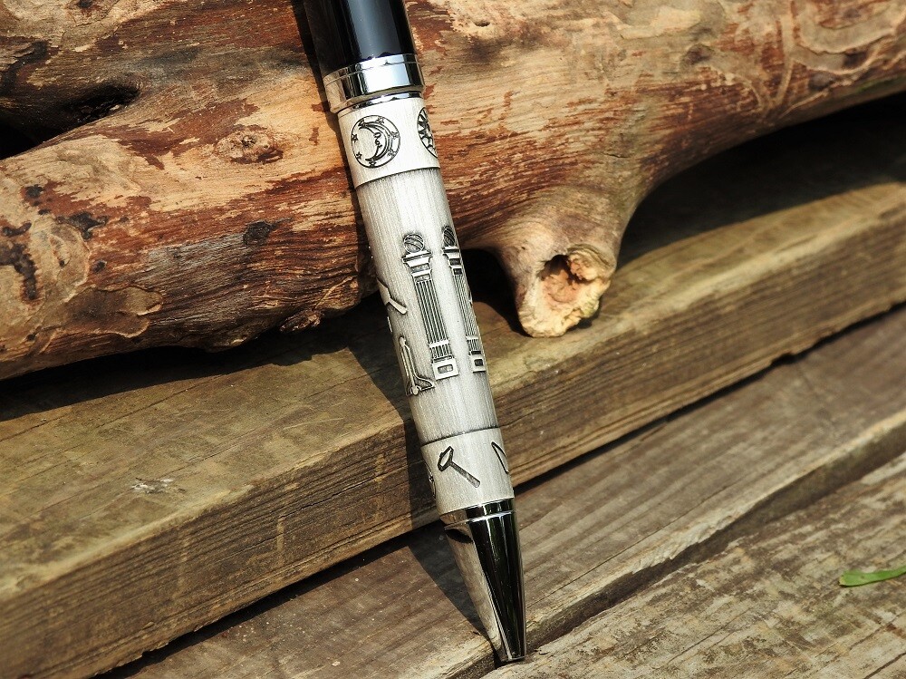 Embossed Masonic Ballpoint Pen - Freemasons - Masons - Square and ...