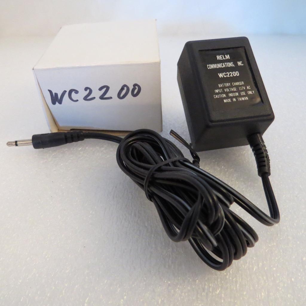 Regency Wall Charger WC2200 RELM Communications Battery Charger 117AC ...