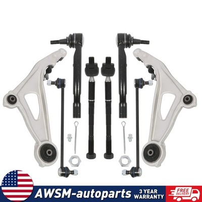 8x Front Lower Control Arms w/Link For 2013-2019 Nissan Pathfinder ...