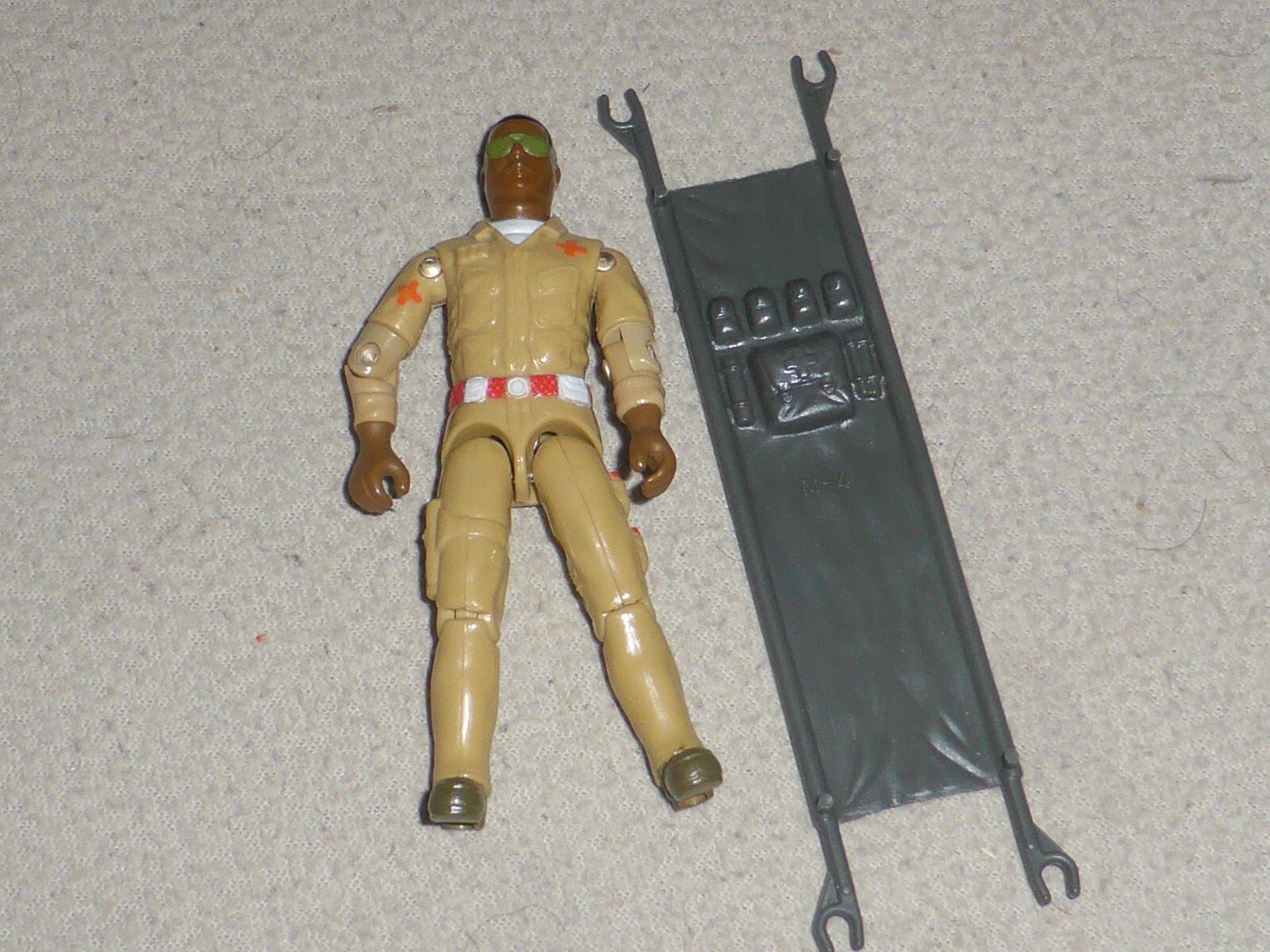 VINTAGE GI JOE MEDIC DOC ACTION FIGURE W STRETCHER 1983 HASBRO ARAH | eBay