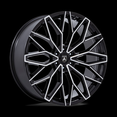 22 Inch Black Silver Wheel Rim Cadillac Escalade Chevy Tahoe Asanti ...