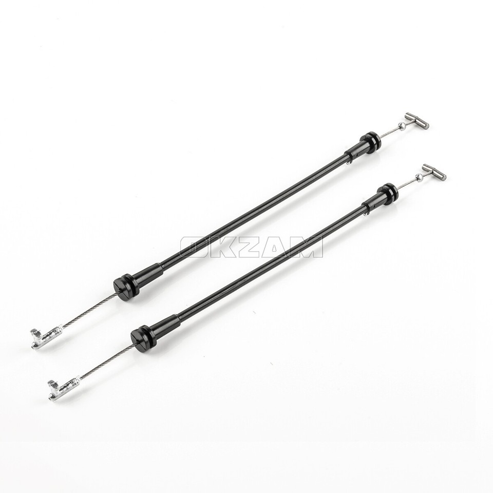 2x Cable Pull Bowden Door Lock Handle Front Outside Set for Smart ...