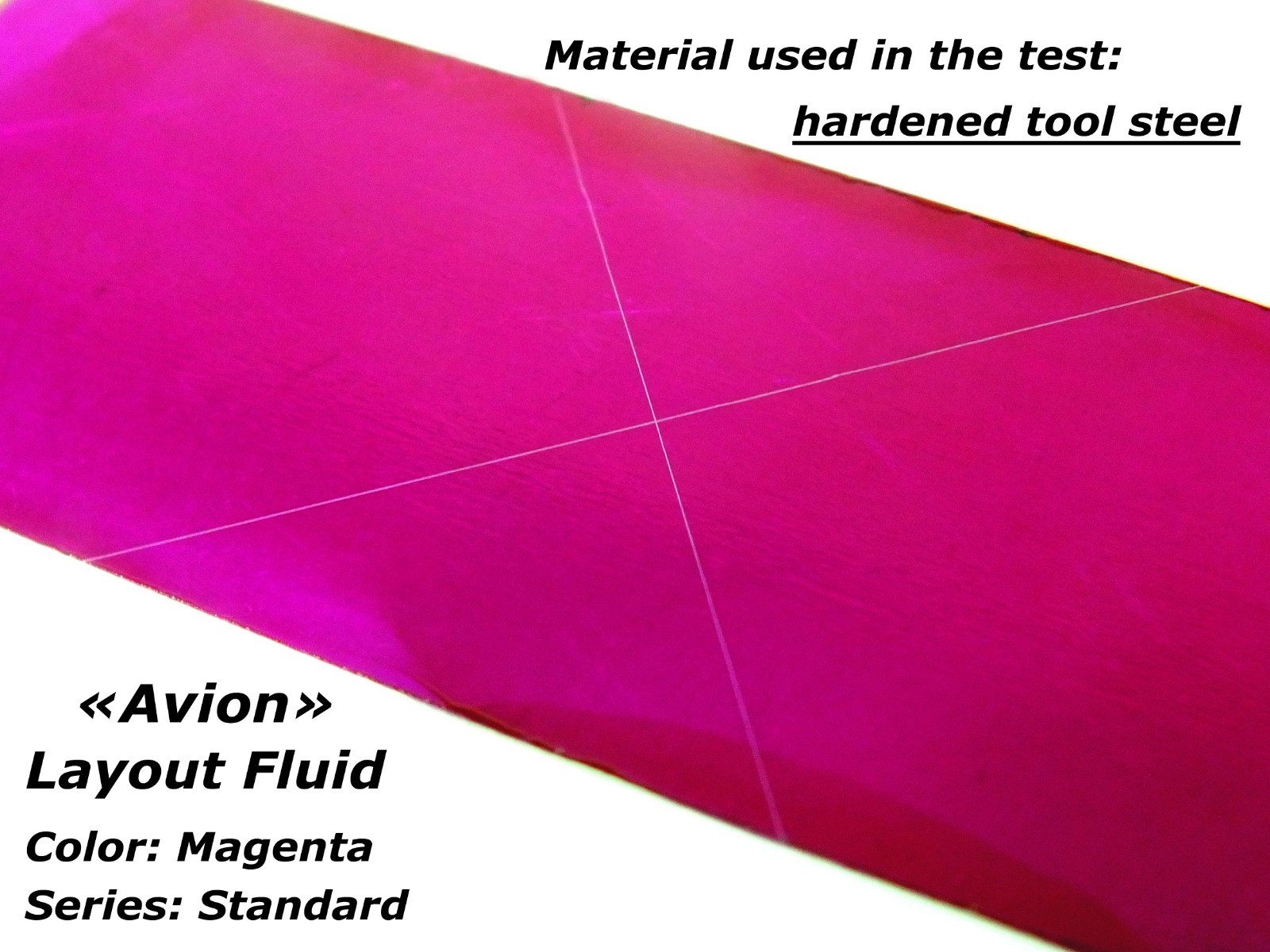 Engineers Layout Fluid Marking Dye for steel Red 4 Oz Brush in Cap | eBay