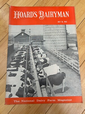 JULY 10 1962 HOARD'S DAIRYMAN DAIRY FARM MAGAZINE CHORE-BOY VAC MILKING ...