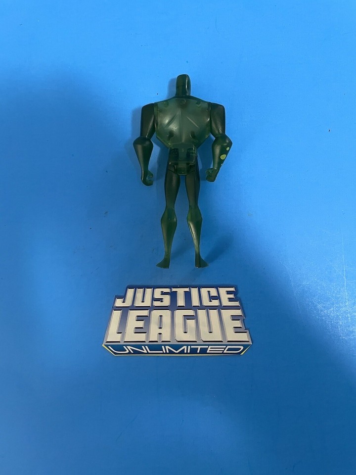 DC COMICS MATTEL JUSTICE LEAGUE UNLIMITED CLEAR TRANSLUCENT AMAZO NEW ...