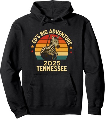 HOT-Ed's Adventure , Ed the Zebra Tennessee 2025 Design Unisex Hooded ...