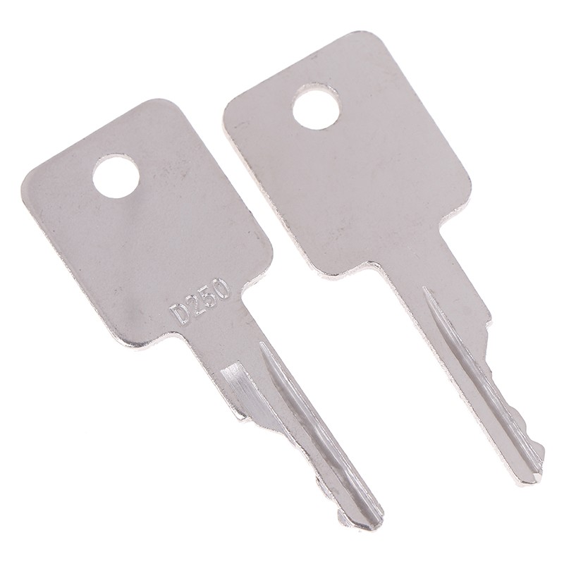 2 PCS Bobcat Key Applicable To S550 S185 Skid Steer Loader Sweeper Key ...
