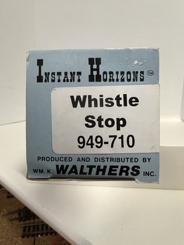 Walthers, Instant Horizons. WHISTLE STOP. #949-710 Background Scene 24 ...