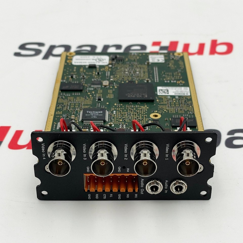 BOSCH VIP-X1600-XFM4A 4 Channel CCTV Video Encoder Module | eBay