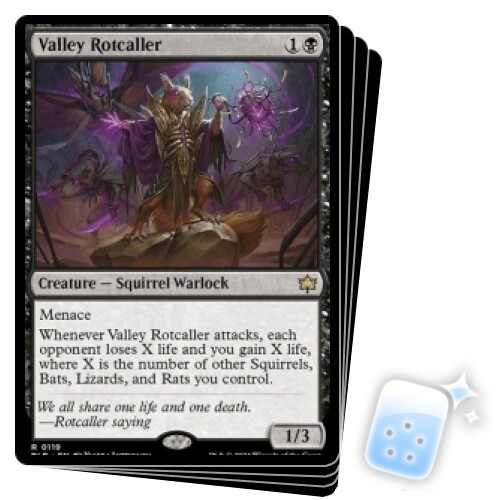 PRESALE VALLEY ROTCALLER X4 Bloomburrow BLB Magic MTG MINT CARD | eBay