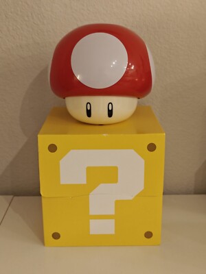Super Nintendo World Toadstool Cafe Mario Toad Mushroom Soup Bowl with ...