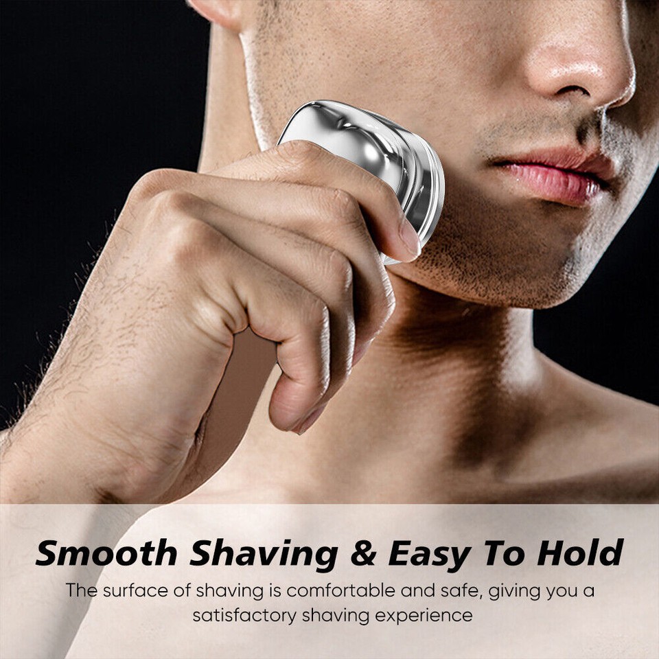 Mini-Shave Portable Electric Razor for Men USB Rechargeable Shaver Home ...