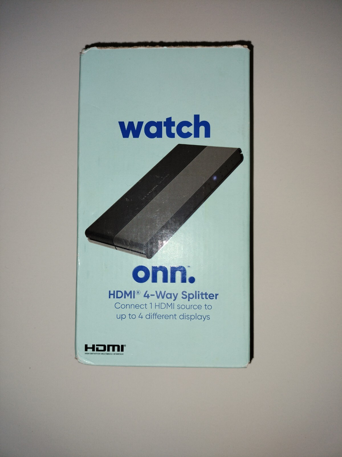 ONN 4k HDMI 4-way Splitter - Easy Installation for sale online | eBay