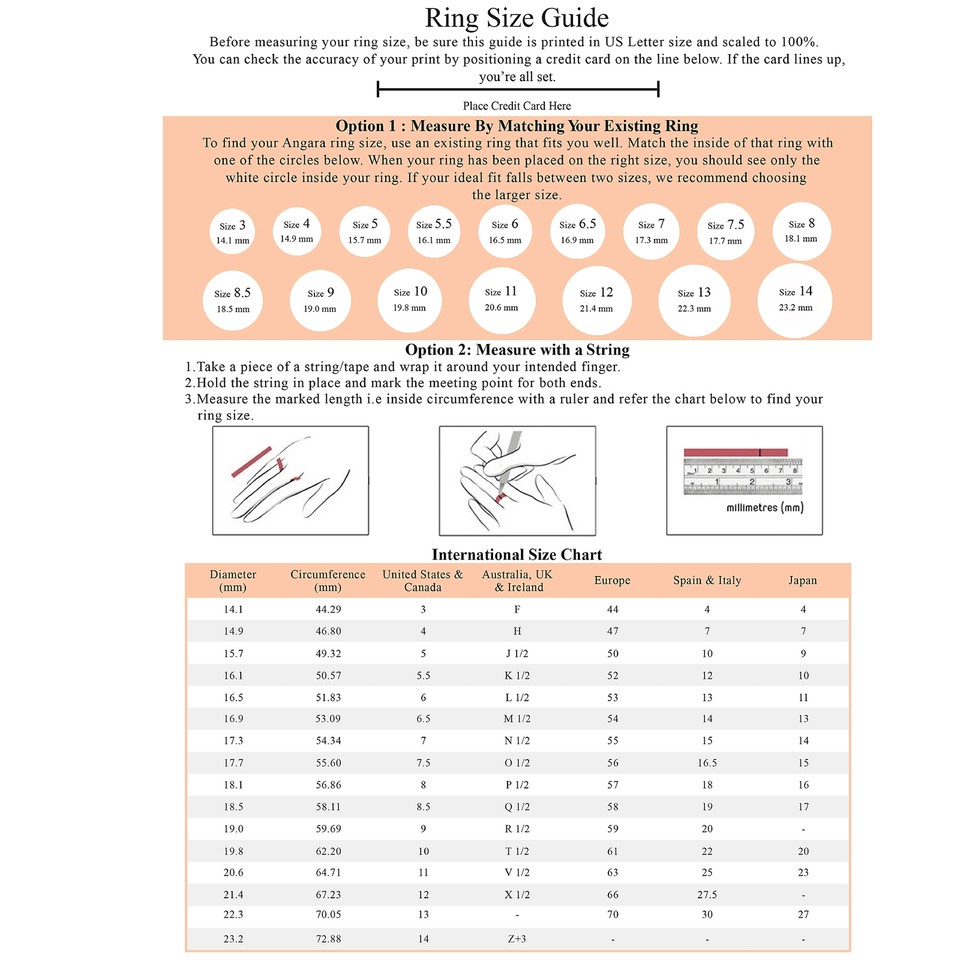 ANGARA Vintage Style Double Oval Garnet Ring in 14K Gold (Grade-AAAA ...