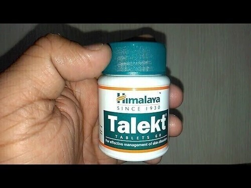 Talekt Tabs BY Himalaya Psoriasis Acne Ringworm Rosacea 10 BOX FREE ...