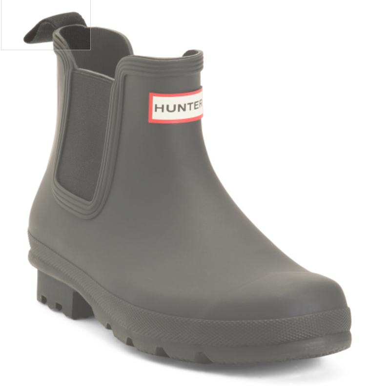 Hunter Mens Original Chelsea Boots Black Sizes 11 / 12 NEW IN BOX | eBay