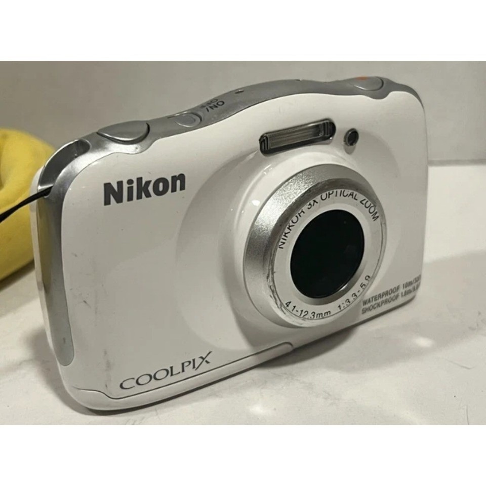 Nikon Coolpix W100 13.2 MP shockproof 3x optical zoom WiFi digital ...