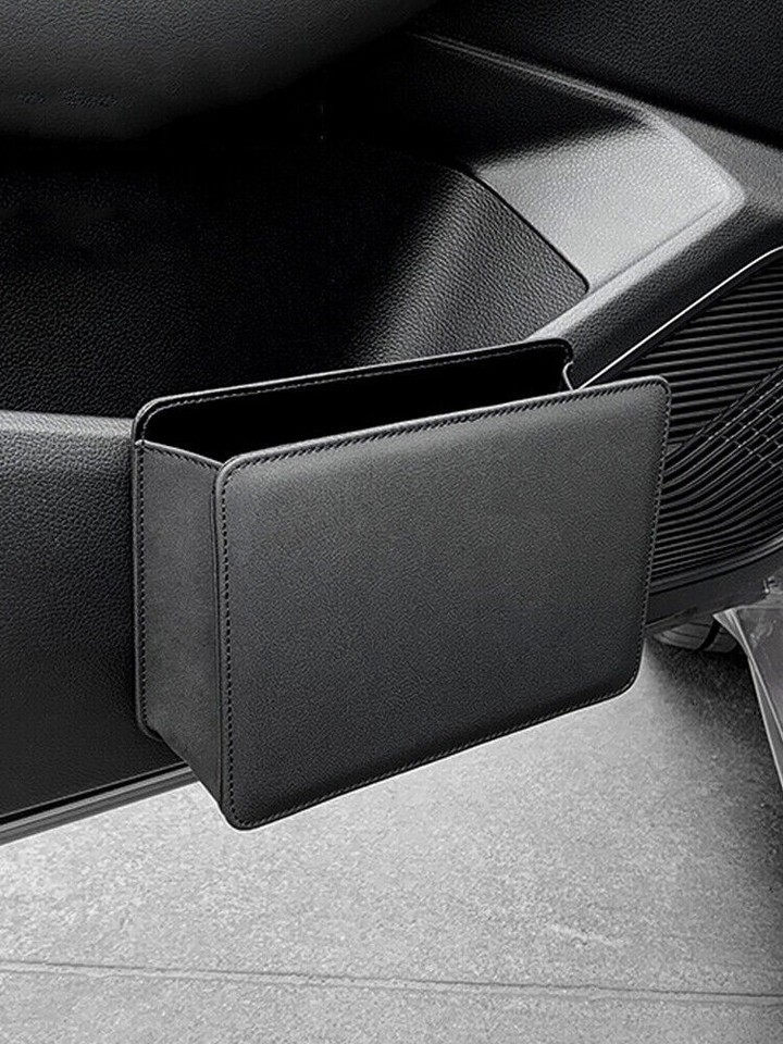 Car Trash Can Garbage Bin Hanging Storage Box Organizer Car Interior ...