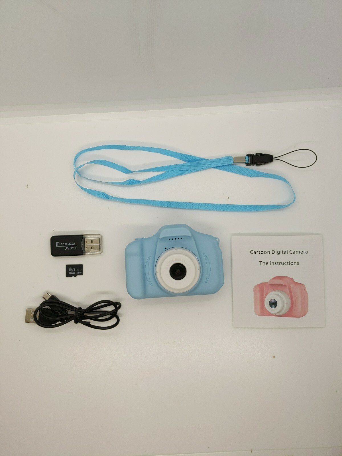 Mini Digital Camera Kids 2.0 Camcorder Video Child Cam Recorder Blue ...