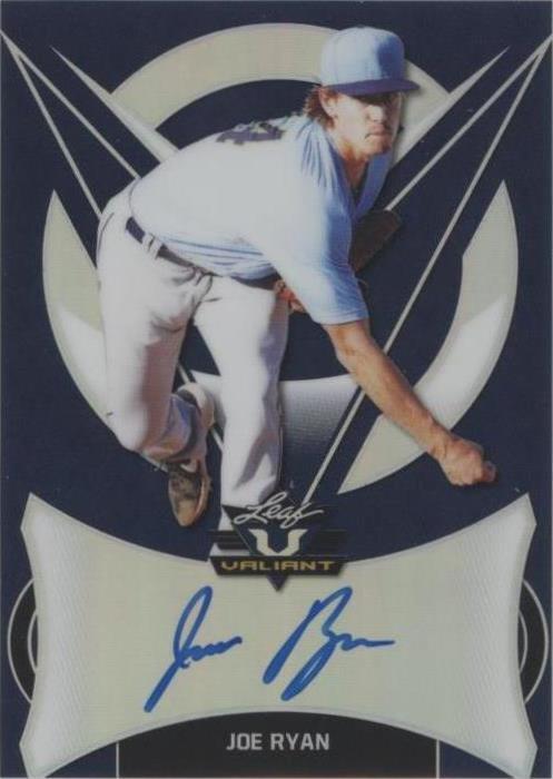 2019 Leaf Valiant - Joe Ryan #BA-JR3 Blue Prismatic /25 (AU, RC) for ...