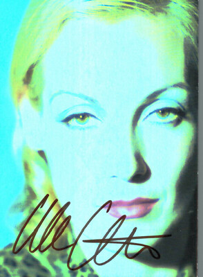 Ute Lemper Original Signature On Card No. 7060a | eBay