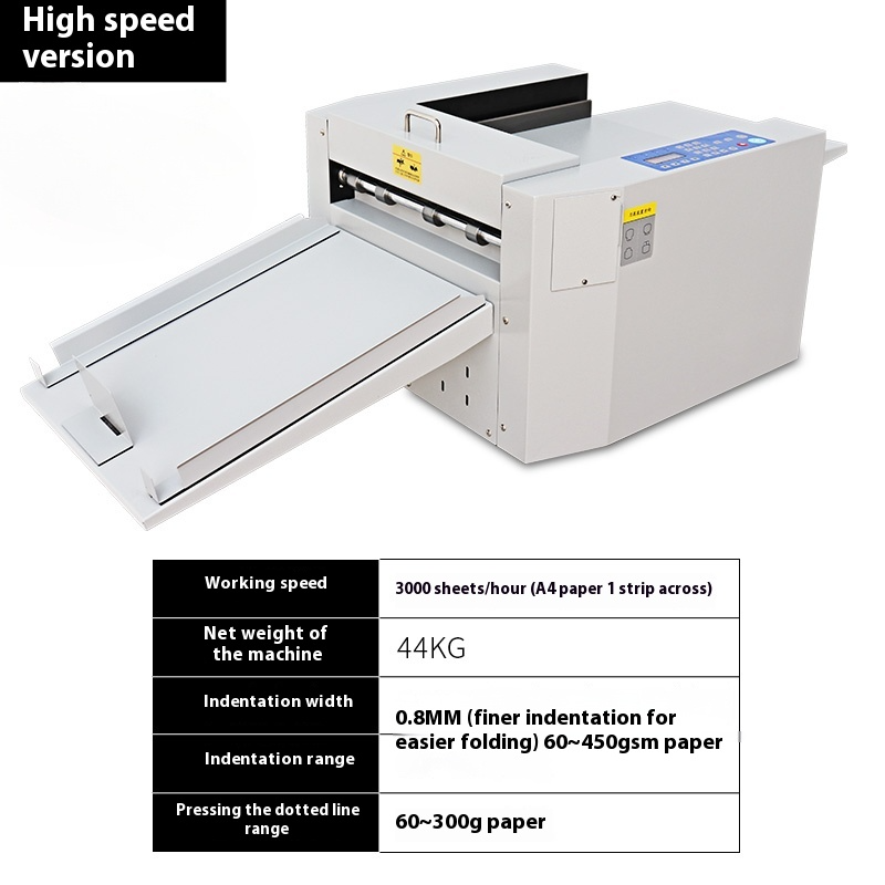 New Auto Feeding 330mm 13" Digital Paper Creasing Scoring Machine ...