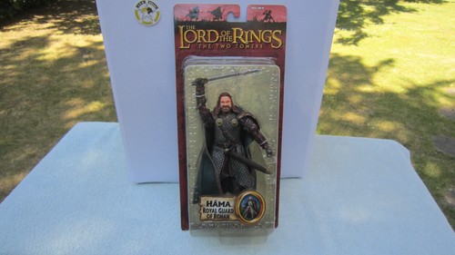 TOY BIZ LORD OF THE RINGS " THE TWO TOWERS " HAMA ROYAL GARD OF ROHAN ...