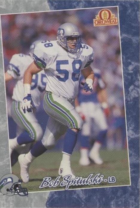 1993 Pacific Oroweat Seattle Seahawks - #20 Bob Spitulski (RC) for sale ...