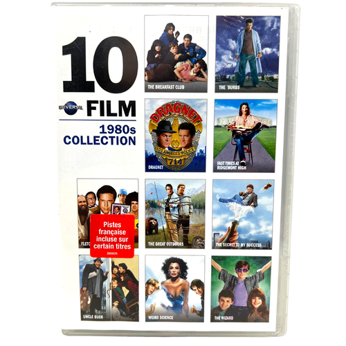 Universal 1980s 10-Film Collection (DVD) Movie Boxset New and Sealed ...