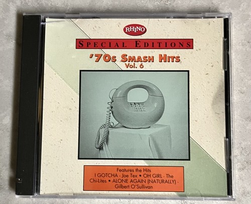 '70s Smash Hits, Vol. 6 by Various Artists (CD, Apr-1993, Rhino (Label ...