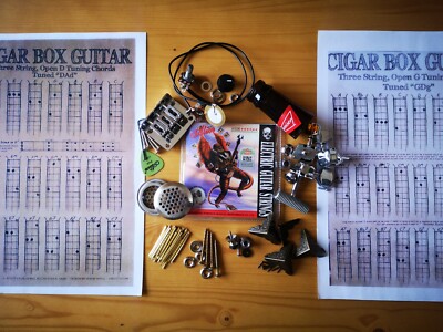 Cigar Box Guitar Parts kit. 3 String Guitar Parts Kit. | eBay UK