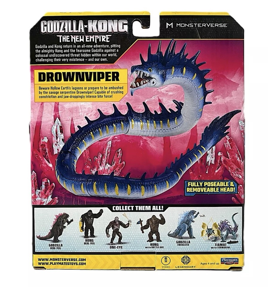 Godzilla x Kong: The New Empire - Drownviper Action Figure | eBay