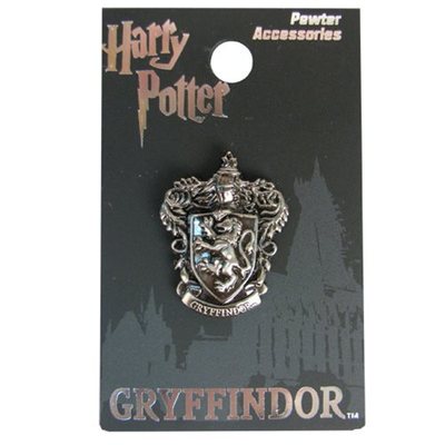 Harry Potter New * Gryffindor Crest * Pewter Lapel Pin Accessory Charm ...