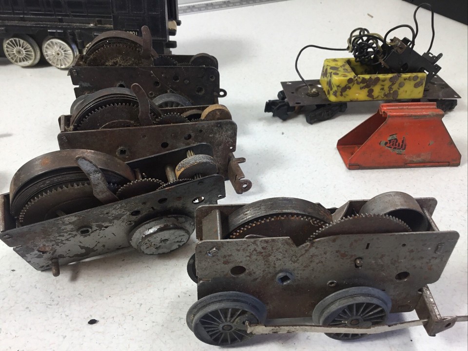 Mix Lot Model Train Repair Parts Engine No. 81 Lionel Rheostat Manual ...