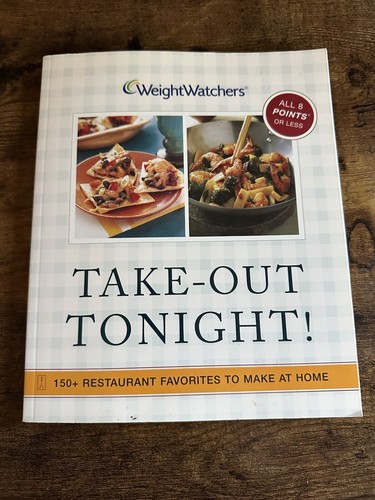 Vintage 2003 WeightWatchers Take-Out Tonight! Recipes Cookbook Cook ...