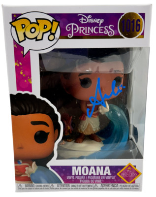 Auliʻi Cravalho Signed Moana Funko Authentic Autograph Beckett | eBay