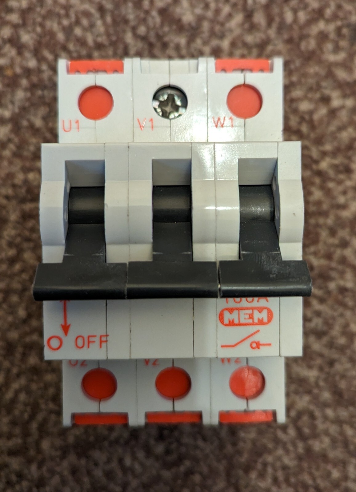 MEM Eaton 100A Main Switch MS1003 Triple | Grelly UK