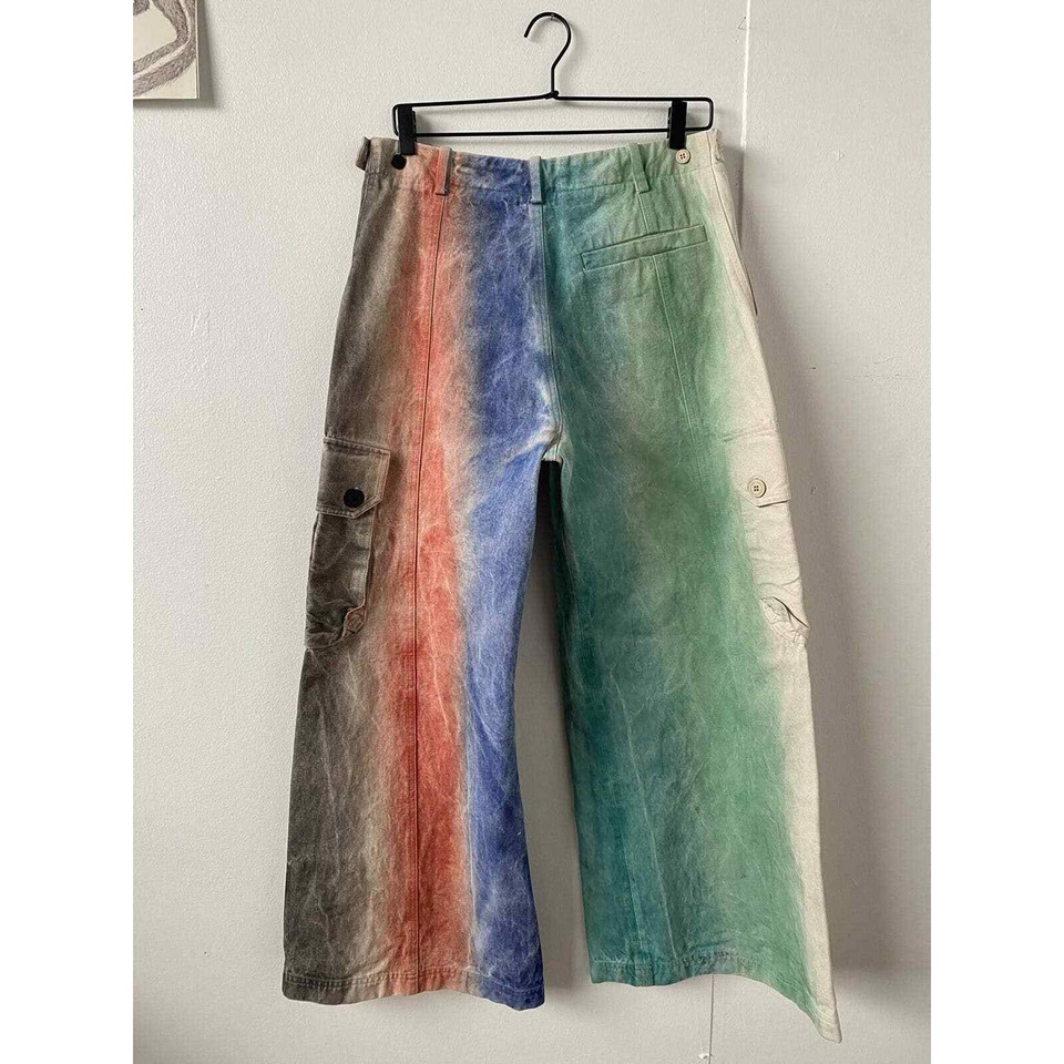 Charles Jeffrey Loverboy Ombré Tye Dye Cargo Pant | eBay