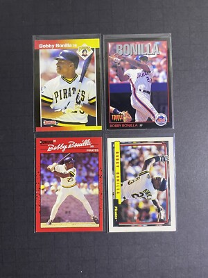 Bobby Bonilla Baseball Card Lot - Pittsburgh Pirates / New York Mets (1 ...